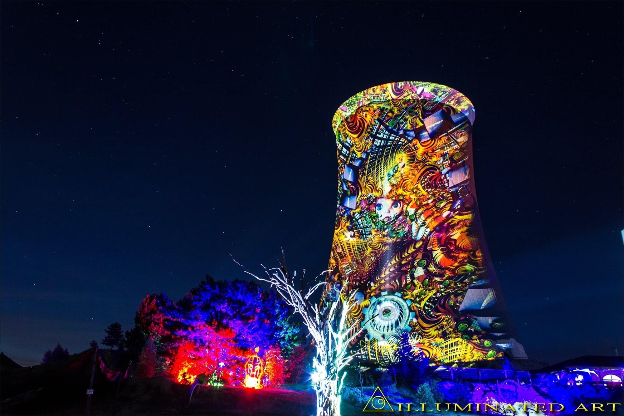 Illuminated Art - Water Projection